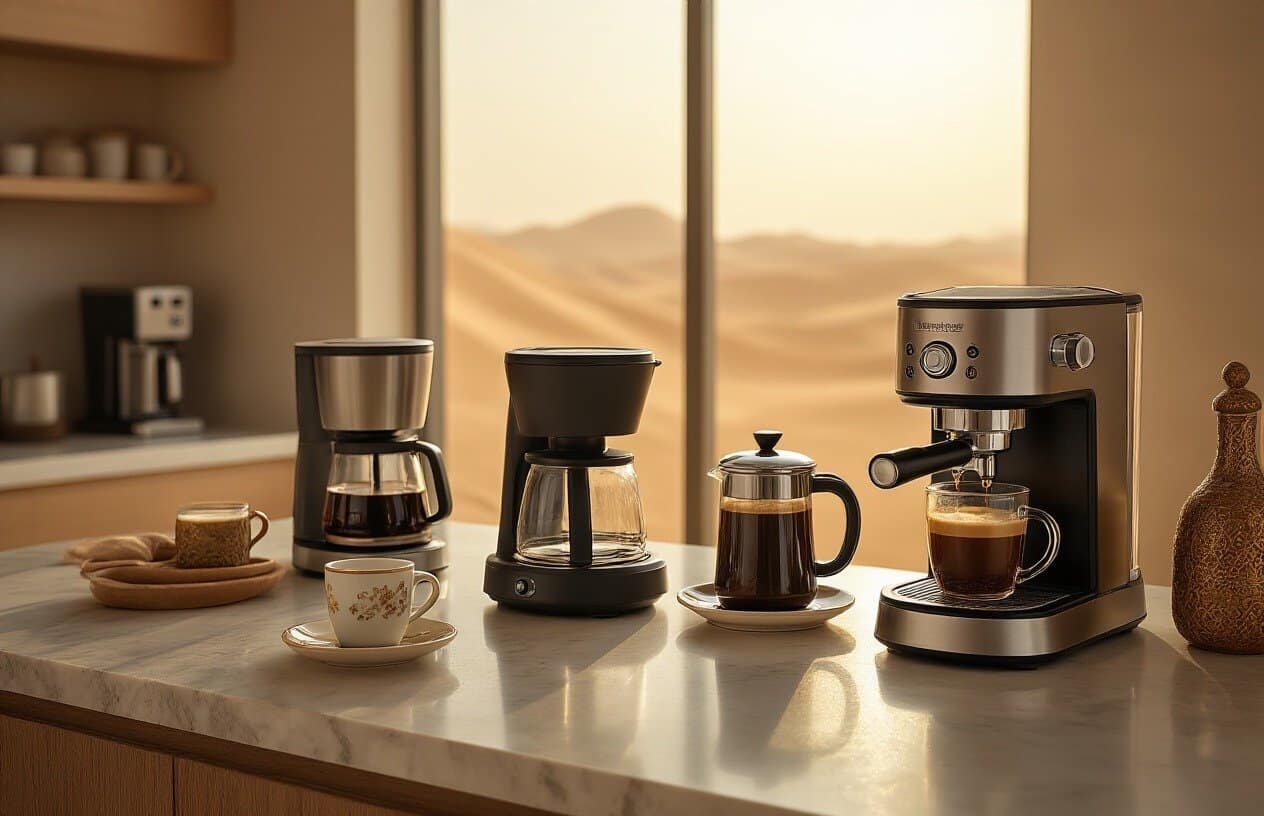 How to make coffee in a coffee maker Saudi arabia